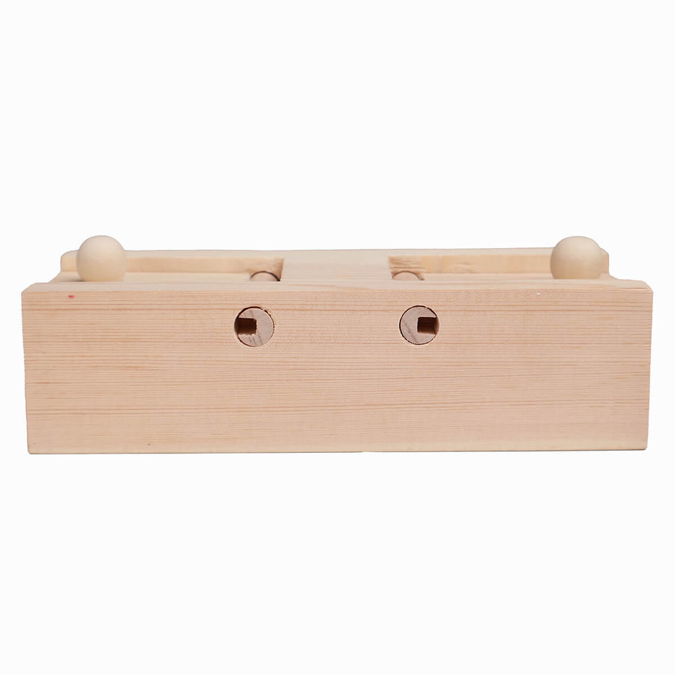 Flip Flap Hide A Treat Foraging Natural Parrot Toy