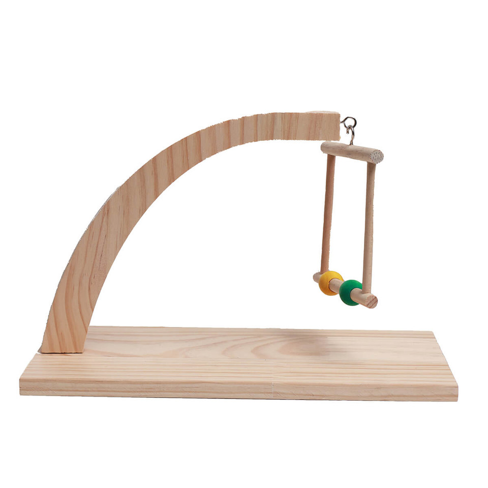 Hexagonal Rope Parrot Perch & Swing