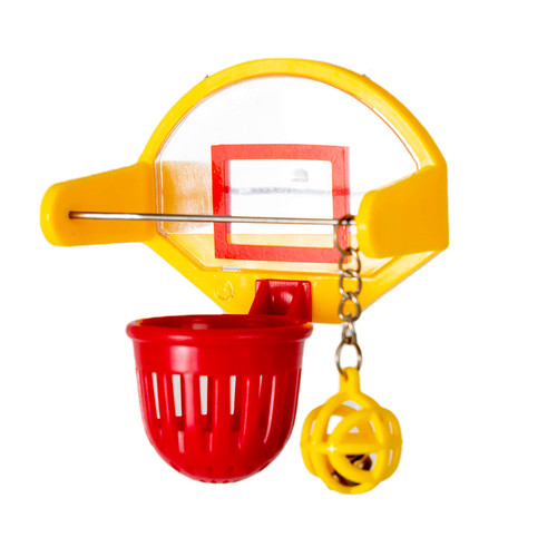 Shooting Hoops Basketball Budgie Toy - Parrot Essentials