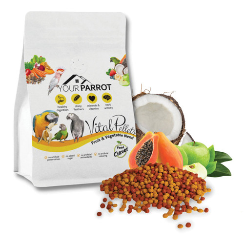 Your Parrot Vital Pellets Fruit & Veg Complete Parrot Food