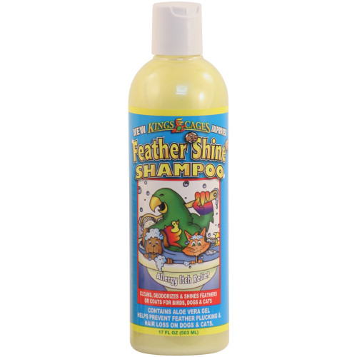 Kings Cages Feather Shine Parrot Shampoo | Parrot Essentials