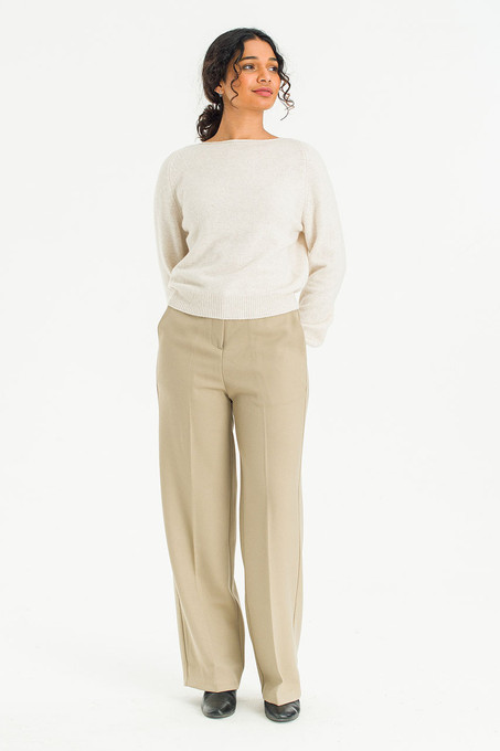 Kanako Simple Slacks, Sage