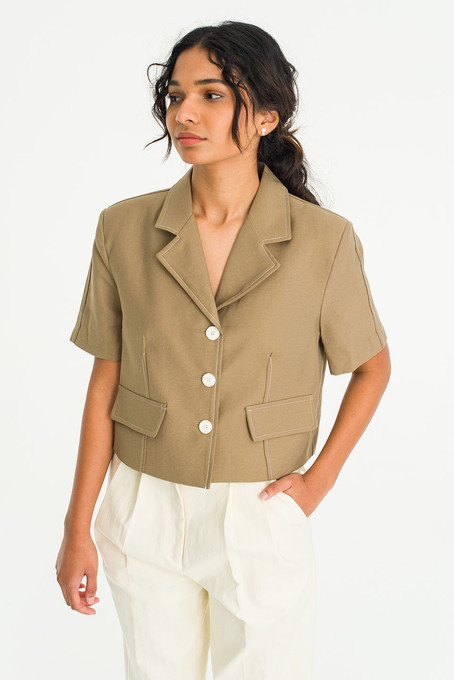 Vera Summer Jacket, Brown