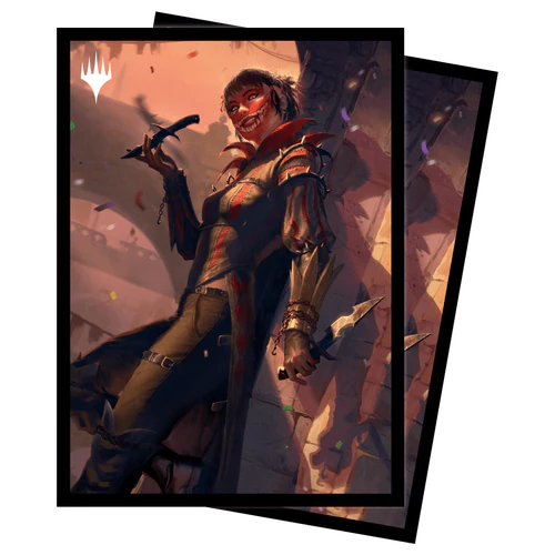 Ultra Pro 100 Mtg Standard Card Sleeves Murder Karlov Massacre Girl Mtg Sleeves