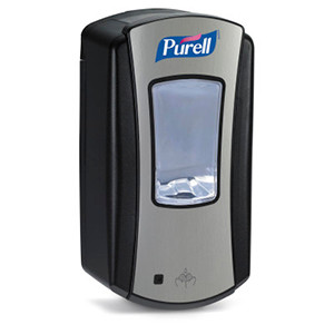 Purell LTX 12 Touchfree 1200ml Hand Sanitizer Dispenser Chrome Black GOJ 1928 04