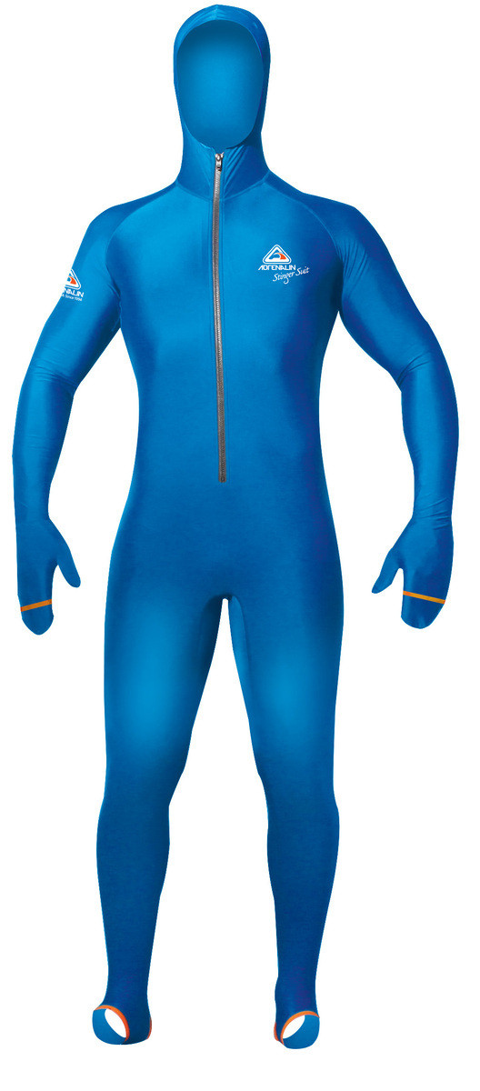 ADRENALIN LYCRA SUITS JUNIOR HOODED WETSUIT 50+ UPF SUN AND STINGER ...