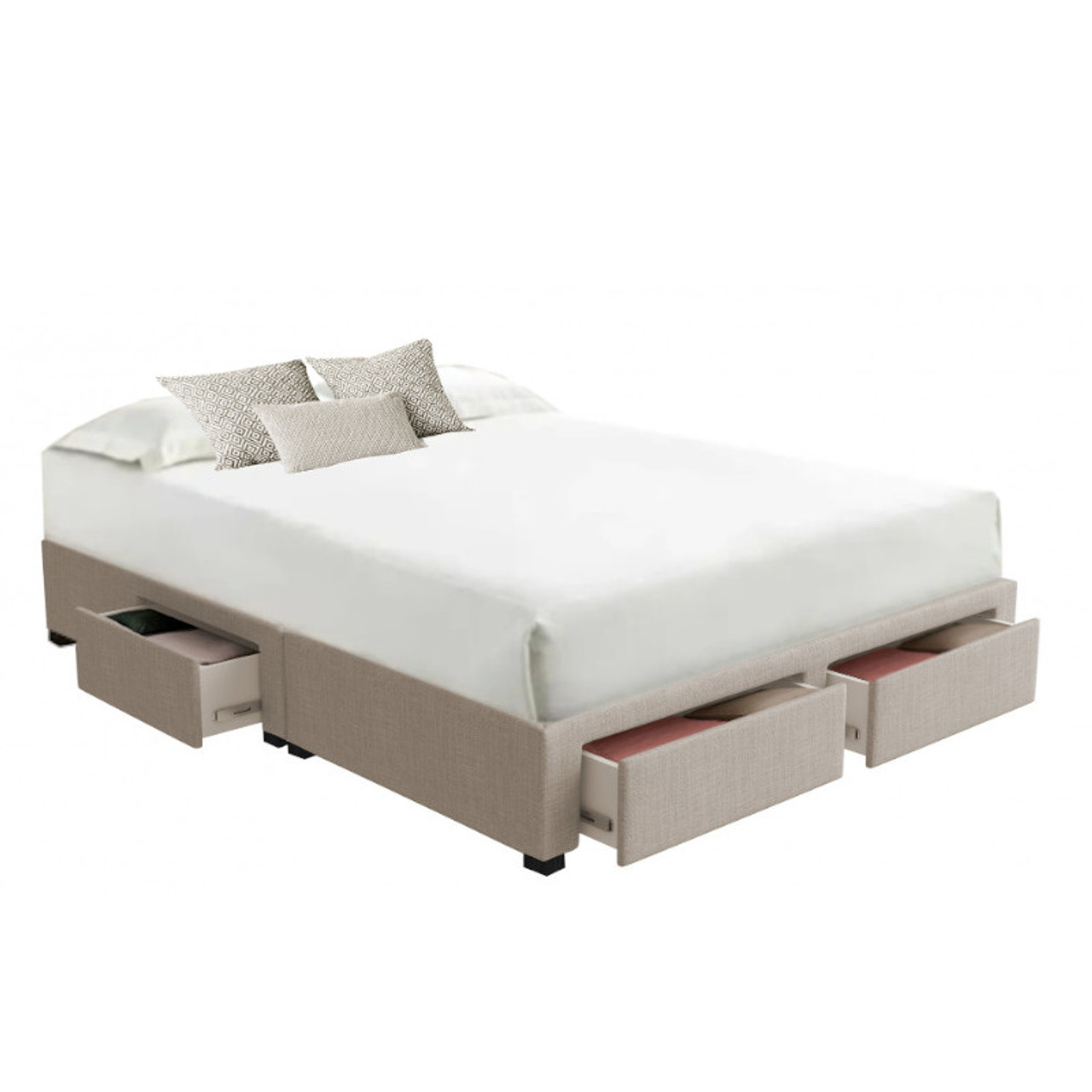 Storage Beds with Drawers Underneath Australian Made Beds