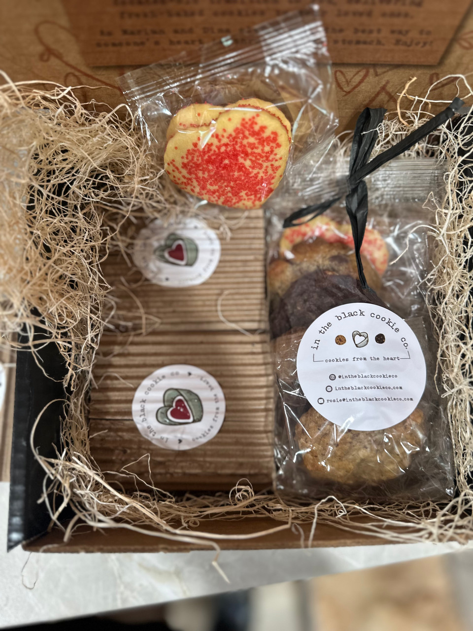 SJ Morgan custom cookie box
