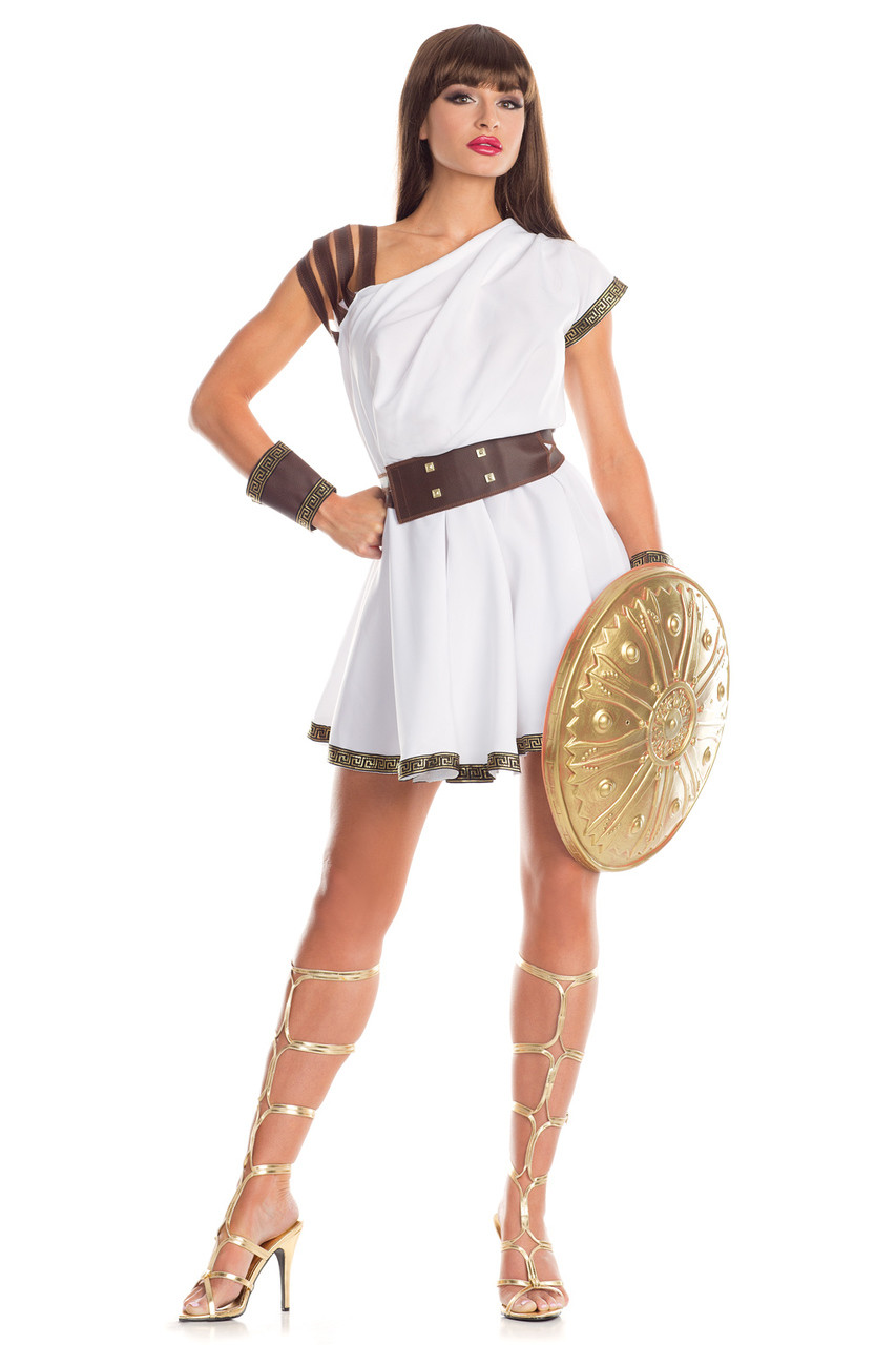 Sexy Be Wicked White Brown Be Wicked Gallant Gladiatrix Greek Roman ...