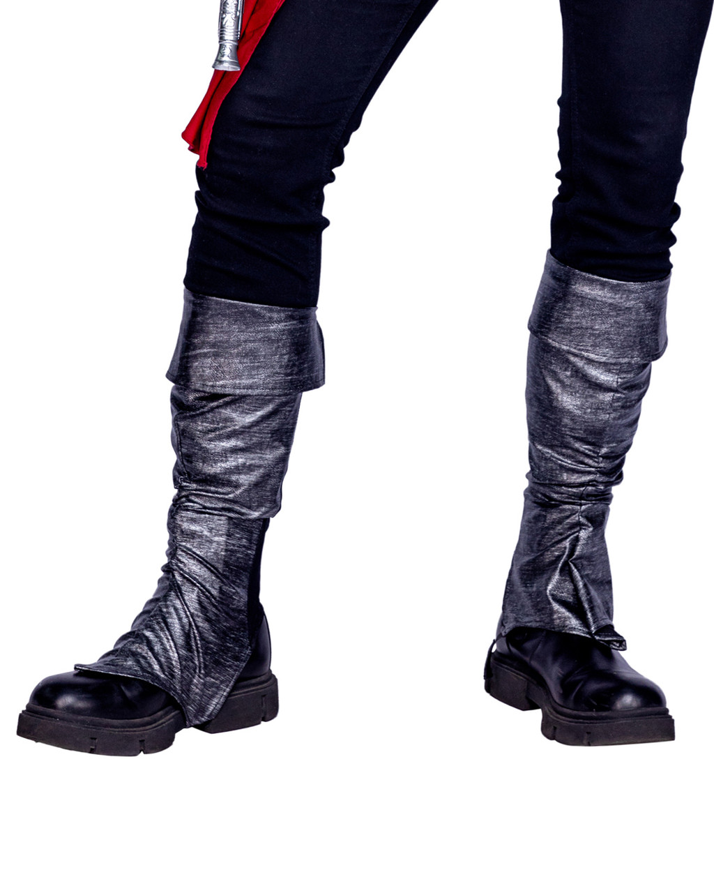 Sexy Roma Black Men's Pirate Boot Covers One Size
