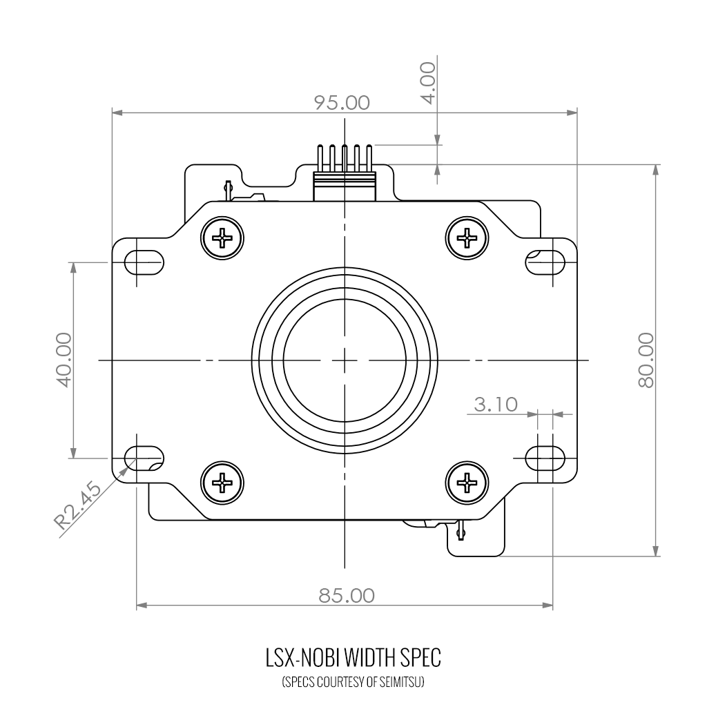 Seimitsu LSX-NOBI-01 Pro Edition Joystick - Focus Attack