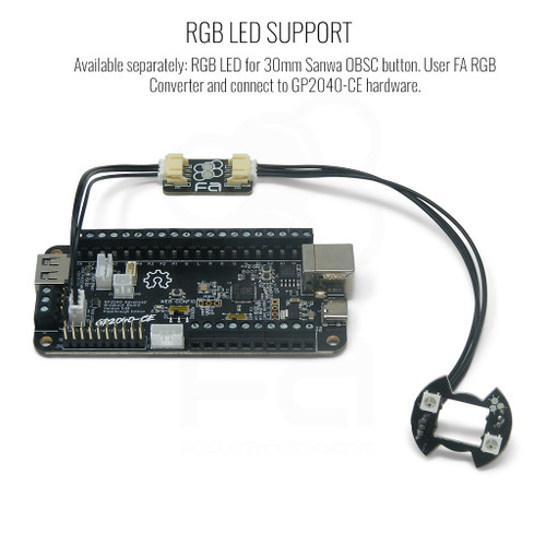 GP2040-CE (V5.6E - USB-B, USB-C) Open Source Multi-Console Fight Board ...