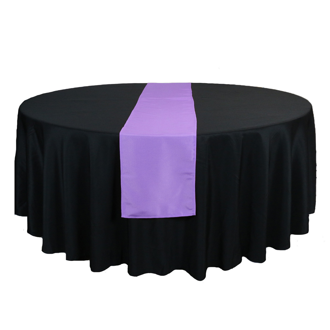14 x 108 Inch Polyester Table Runner Lavender Your Chair Covers Inc