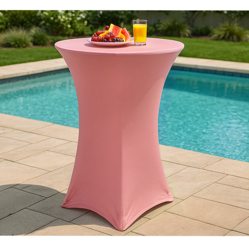 Highboy Tablecloths, Spandex Cocktail Table Covers, Wholesale Table Linens