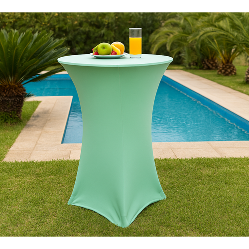 Highboy Tablecloths, Spandex Cocktail Table Covers, Wholesale Table Linens