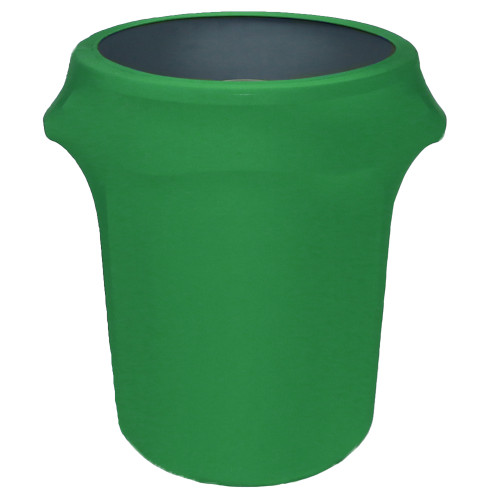 32 Gallon Spandex Trash Can/Waste Container Cover Green