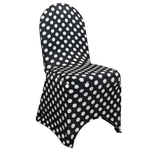 Black and white polka dot chair store