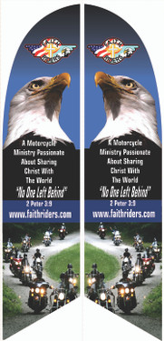 Feather Flag - F.A.I.T.H. Riders