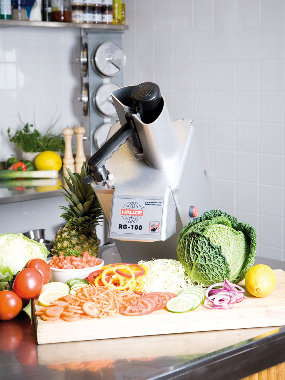 Hallde RG-100 Vegetable Preparation Machine
