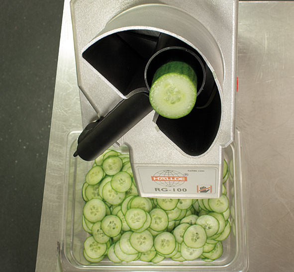 Hallde RG-100 Vegetable Preparation Machine