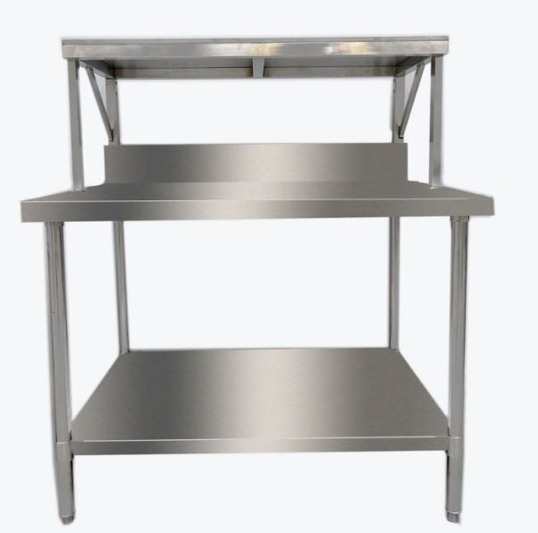 Modular Heavy Duty Salamander Bench with Shelf Braces - SMB-8-1200