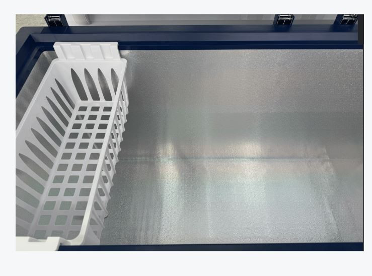 Thermaster 586L Chest Freezer with Flat Glass Sliding Lids - WD586G