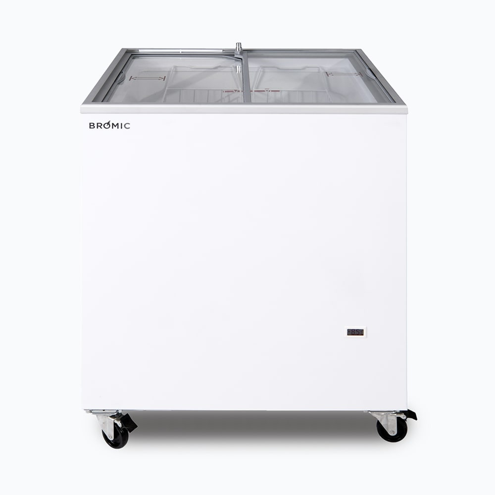 Bromic CF0200FTFG Flat Glass Top Chest Freezer 191L