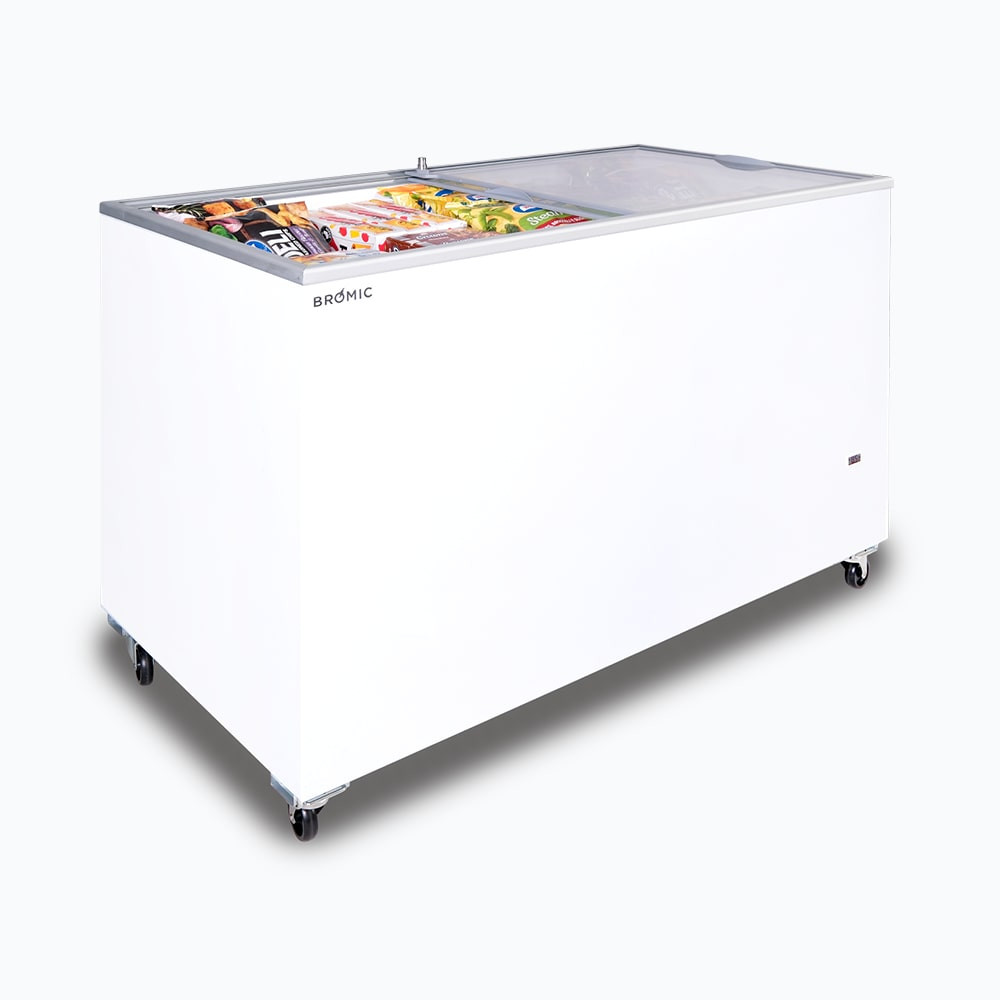 Bromic CF0400FTFG - Display Chest Freezer - 401L - Flat Glass Top