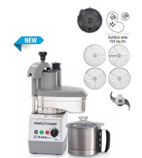 Robot Coupe R 402 V.V Food Processor 4.5L
