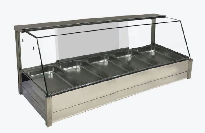 BM17TD Angled Countertop Heated Bain Marie