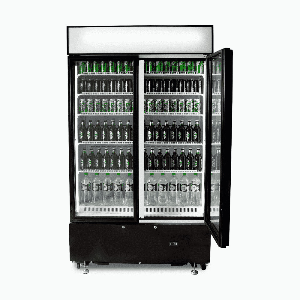 Bromic GM1000LBCAS - Upright Display Fridge - 960L - 2 Doors - Flat ...