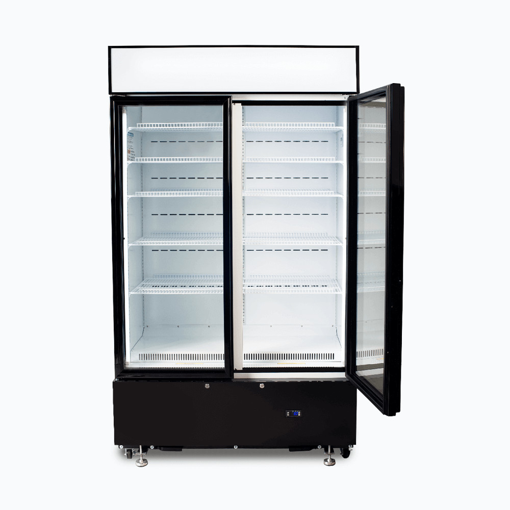 Bromic GM1000LBCAS - Upright Display Fridge - 960L - 2 Doors - Flat ...