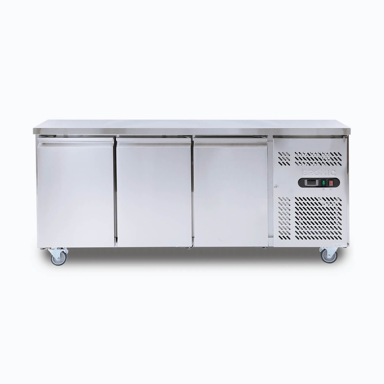 Bromic UBF1795SD - Under Bench Freezer - 417L - 3 Doors - Stainless Steel