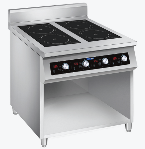 4 burner gas stove with induction store