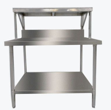 SMB-8-1200 Heavy Duty Salamander Bench with Shelf Braces