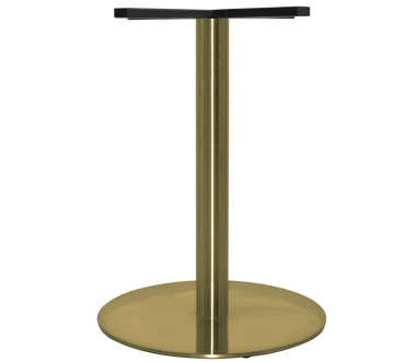 EzFurn KBTRODI45BR Base Table Rome Disc 450mm Brass