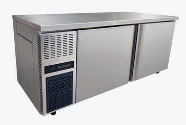 Stainless Steel Double Door Workbench Freezer - TS1800BT