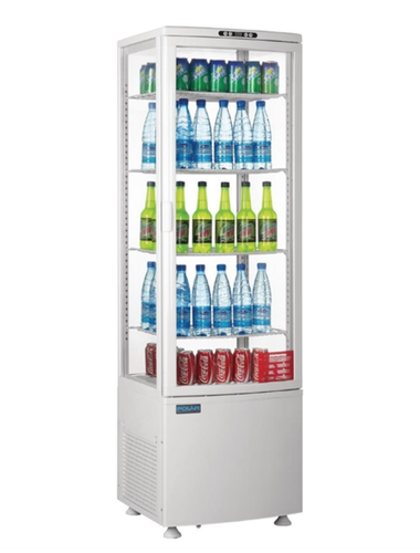 Polar Cb509 A C Series Curved Door Display Fridge White 235ltr