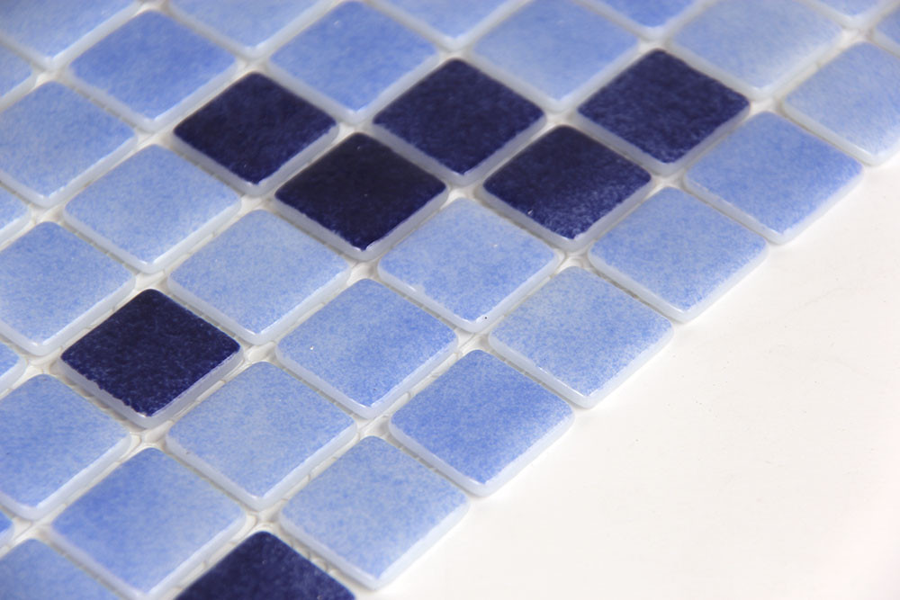 Islamorada Ocean Blue 1x1 Pool Grade Tile