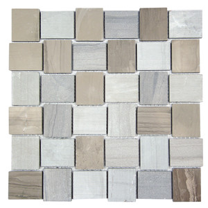Linker Athens Grey Mosaic Stone Tile