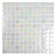 Sea Pearl Opal White Iridescent 1x1 Pool Tile