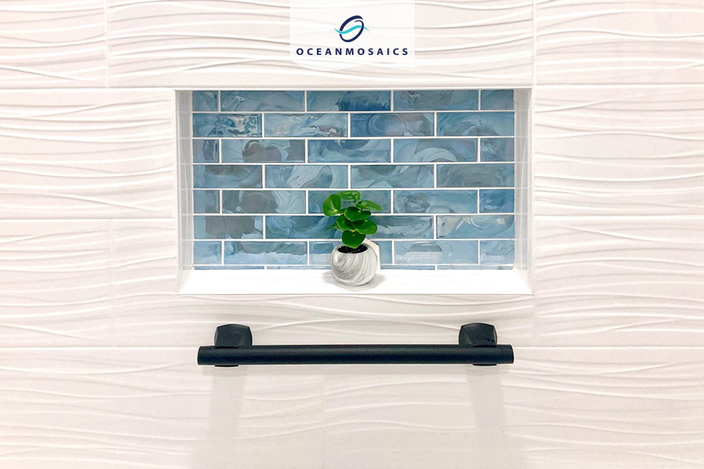 light blue rectangle tile