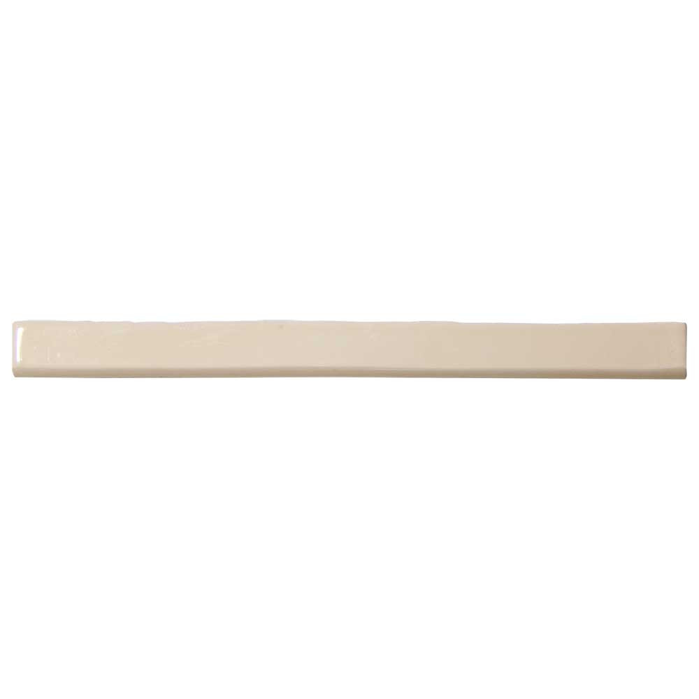 Pastel Buff Beige 1x12 Porcelain Bullnose