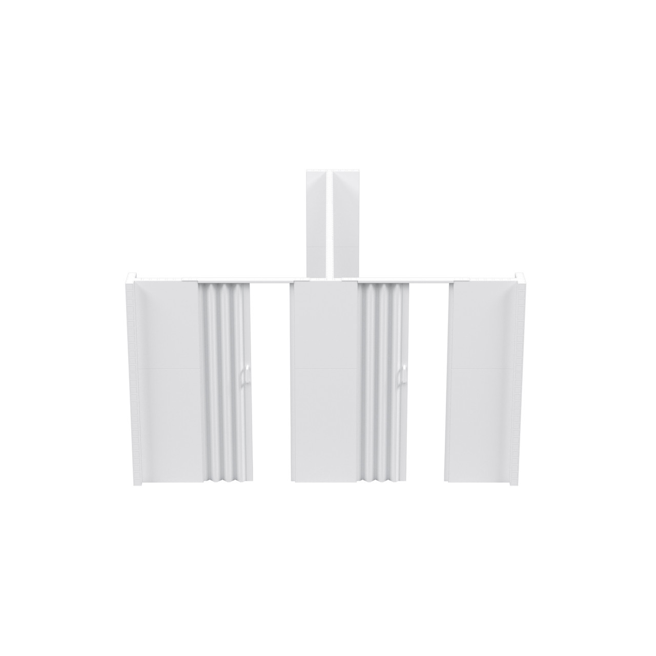 EverPanel® Wall Kit, T-Shaped with 2 Doors | Versare Solutions, LLC