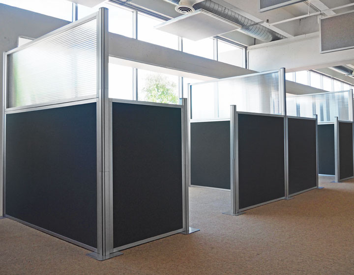 Hush Panel Configurable Cubicle Partition | Versare Solutions, LLC