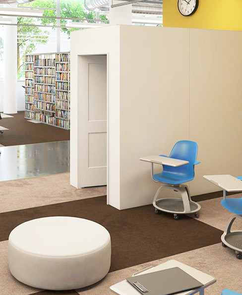 Portable and Acoustic Partition | Hush Panel Configurable Cubicle ...