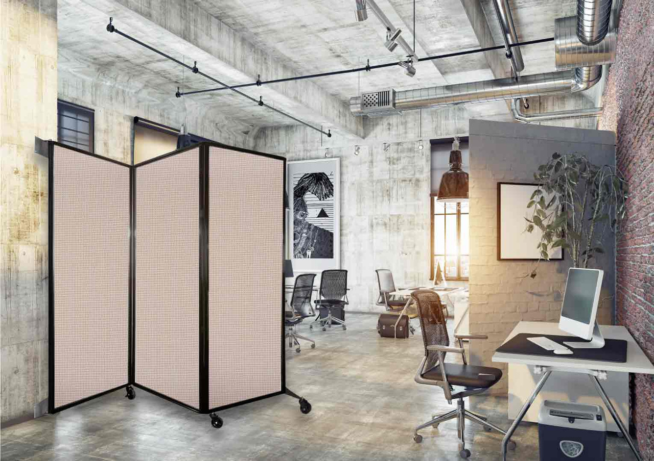 Wall-Mounted QuickWall Folding Partition | Versare Solutions, LLC