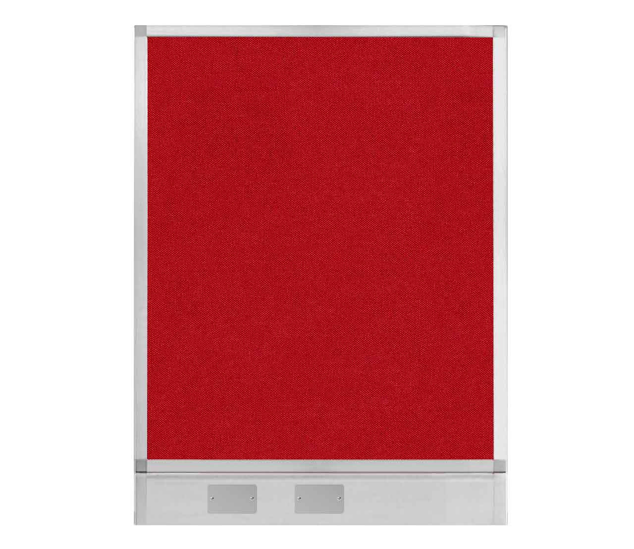 Configurable Acoustic Cubicle Partition Electric Hush Panel 3' x 4' Red ...