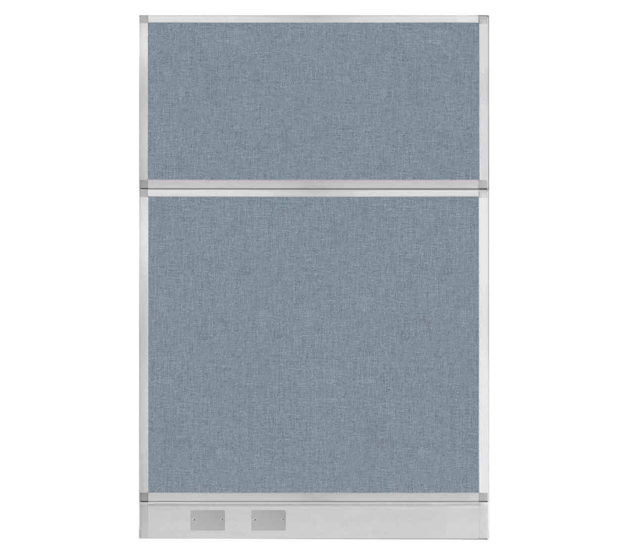 Configurable Acoustic Cubicle Partition Electric Hush Panel 4' x 6 ...