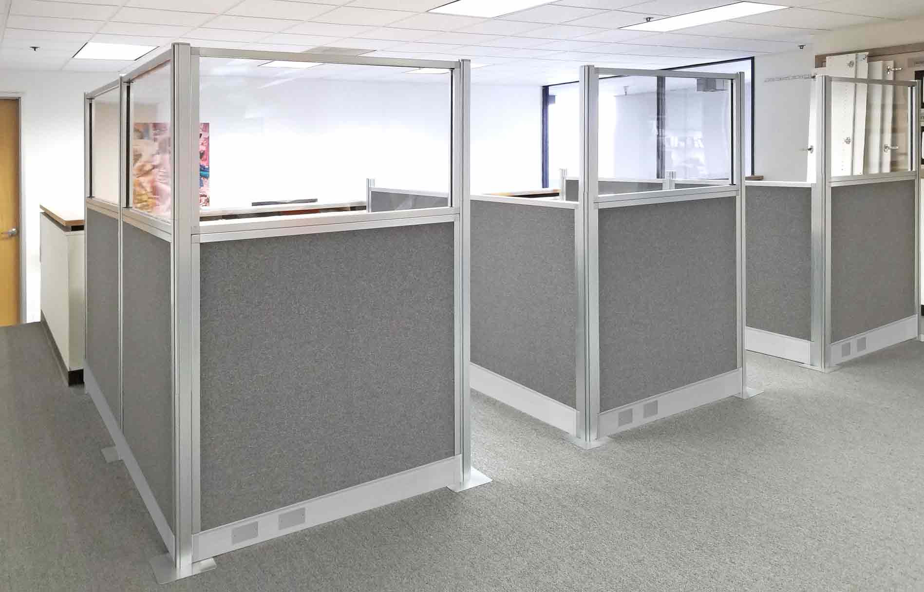 Electric Hush Panel | Configurable Acoustic Cubicle Partition